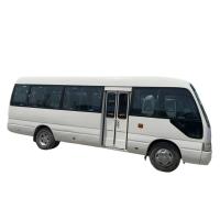 China Toyota 19-29 Seats Off Road Diesel Coaster Bus Mini Bus with Max Torque 340Nm/rpm for sale