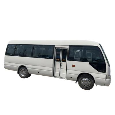 China Toyota 19-29 Seats Off Road Diesel Coaster Bus Mini Bus with Max Torque 340Nm/rpm for sale