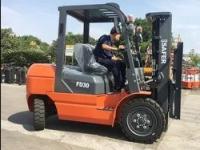 China FD30 Diesel Forklift with 4300 kg Weight and 125mm Fork Width Powered by Isuzu Engine for sale