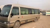 China 19-30 Seats Left Hand Driving Toyota Coaster Bus with Euro 3 Emission Standard and Used for sale