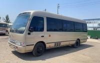 China Luxury Tourist Bus Toyota RHD Coaster Bus with 25 Seats and Affordable for sale