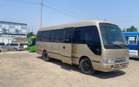 China Luxury Tourist Bus Toyota RHD Coaster Bus with 25 Seats and Affordable for sale