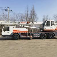 China Max. Lifting Height 42.3M Zoomlion QY25 Mobile Truck Crane Second Hand 25 Ton Crane for sale