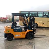 China 3000 kg Weight Lifting Tools Triplex 3t Diesel Used Forklift with Sidesway in Pakistan for sale