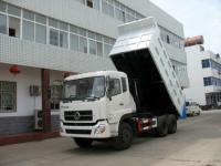 China DONGFENG 6 wheel 4X2 dump truck small tipper truck good condition SINOTRUCK gear box for sale