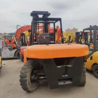 China 4.5m Lifting Diesel Forklift with Non-slip Off-road Tire and 10ton Capacity for sale