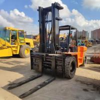 China 4.5m Lifting Diesel Forklift with Non-slip Off-road Tire and 10ton Capacity for sale