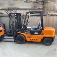 China 3 Ton Diesel Forklift for Hotels 4 x 4 Lifting 3m Lift Height 1070mm Fork Length for sale