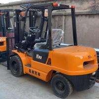 China 3 Ton Diesel Forklift for Hotels 4 x 4 Lifting 3m Lift Height 1070mm Fork Length for sale