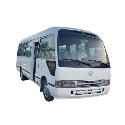 China Left Hand Drive Toyota Coaster Bus Manual Transmission 7005*2040*2785mm Great Condition for sale
