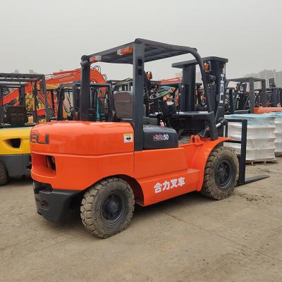 China After Service 5 Tons Heli 40ft Container Lifting Forklift for Container Operation for sale