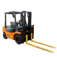 China Building Material Shops Used Toyota Diesel 3 Tons 7F Forklift with Side Shifter 3450 KG for sale