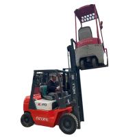 China 3 Ton Gasoline Forklift with Excellent Condition and Overall Dimensions 2675 * 1225* 2105mm for sale