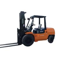 China Used Forklift 5 Tons Good Condition Overall Dimensions 2100*1000mm Fork Width 150mm for sale