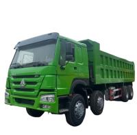 China 371 Hp/336hp/420hp Used Howo Dump Truck 8x4 Tipper Truck with Manual Transmission for sale