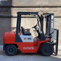 China HELI 3 ton Diesel Forklift 3m Lifting Height Used 3t Forklift in Good Condition for sale