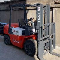 China HELI 3 ton Diesel Forklift 3m Lifting Height Used 3t Forklift in Good Condition for sale