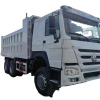 China 10 Forward Shift Number Sinotruk HOWO 371HP Used Dump Trucks 6X4 for Construction Mine for sale