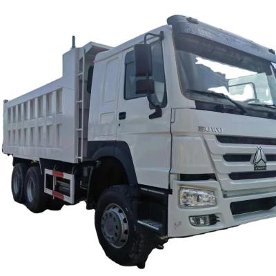 China 10 Forward Shift Number Sinotruk HOWO 371HP Used Dump Trucks 6X4 for Construction Mine for sale