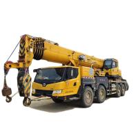 China 130 Ton Crane XCT130 Telescopic Spider Crane Truck Original Color Working Hours 2001-4000 for sale