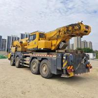 China 130 Ton Crane XCT130 Telescopic Spider Crane Truck Original Color Working Hours 2001-4000 for sale
