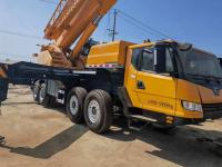 China 130 Ton Crane XCT130 Telescopic Spider Crane Truck Original Color Working Hours 2001-4000 for sale