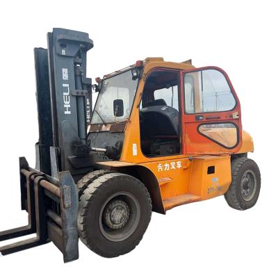China 10 Ton Heli Diesel Forklift with Powerful Diesel Engine and Low Fuel Consumption for sale