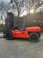 China 10 ton diesel 4x4 forklift cpcd100 3m 4.5m 6m by Heli for Machinery Repair Shops for sale