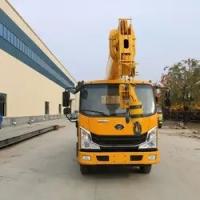 China Chinese Used Truck Mounted Crane 10 Ton Truck Crane with Hydraulic Valve for sale
