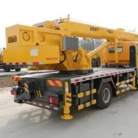 China Chinese Used Truck Mounted Crane 10 Ton Truck Crane with Hydraulic Valve for sale