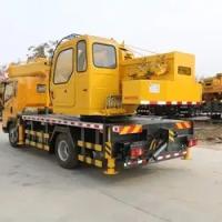 China Chinese Used Truck Mounted Crane 10 Ton Truck Crane with Hydraulic Valve for sale