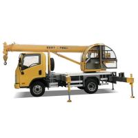 China 10 Ton Used Truck Mounted Crane with Hydraulic Pump and Max Speed of 90km/h for sale