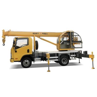 China 10 Ton Used Truck Mounted Crane with Hydraulic Pump and Max Speed of 90km/h for sale