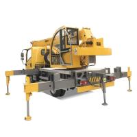 China 10 Ton Used Truck Mounted Crane with Hydraulic Pump and Max Speed of 90km/h for sale