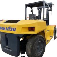 China Top Selling Used Komatsu Forklift with Side Shifter 16 Ton Capacity Affordable for sale