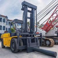 China Top Selling Used Komatsu Forklift with Side Shifter 16 Ton Capacity Affordable for sale