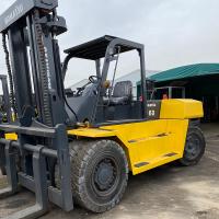 China Top Selling Used Komatsu Forklift with Side Shifter 16 Ton Capacity Affordable for sale