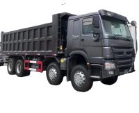 China Used Howo 8x4 12 Wheeler 24 30 Cubic Meter 35 Ton 40tons Tipper Truck Dumper Diesel For Sand Stone Transport for sale