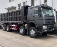 China Used Howo 8x4 12 Wheeler 24 30 Cubic Meter 35 Ton 40tons Tipper Truck Dumper Diesel For Sand Stone Transport for sale