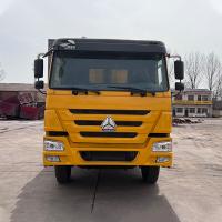 China 2.8*1.7*1.7 Cargo Tank Dimension Howo 12 Wheeler Tipper Truck 40 Ton Capacity for sale