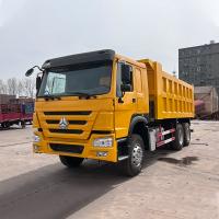 China 2.8*1.7*1.7 Cargo Tank Dimension Howo 12 Wheeler Tipper Truck 40 Ton Capacity for sale