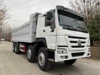 China Fully Refurbished371HP 8X4 HOWO Dump Truck with 6.2-8m Cargo Tank Length and ABS for sale