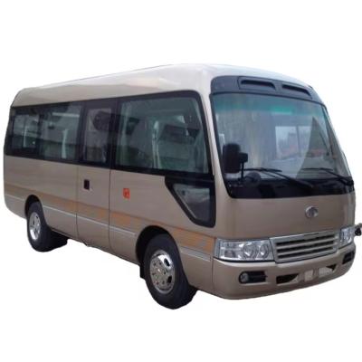 China 16 Seats Mini Vehicle Bus Luxury Transport with 1830/1650 Front/Rear Track and Features for sale