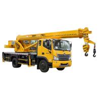 China Max. Lifting Height of 30M and Weight of 12800 kg 12 Ton Telescopic Boom Crane Truck for sale