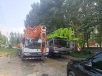 China Construction Lifting 30 Ton Zoomlion Crane Truck Used in 2019 with Hydraulic Pump for sale