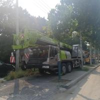 China Zoomlion Crane 50 Ton Manual Used Truck Crane Telescopic Straight Boom Crane for sale