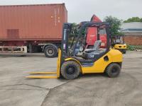 China 3 Ton Diesel FD30 Automatic Used Komatsu Forklifts with 48 KW Engine Power for sale