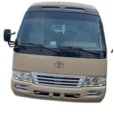 China 30 Seats Second Hand Toyota Passenger Buses Diesel Power Used Coaster Mini Bus for sale