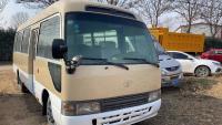 China 30 Seats Second Hand Toyota Passenger Buses Diesel Power Used Coaster Mini Bus for sale