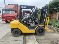 China Top Sale 3 Ton Komatsu Forklift Used Diesel Automatic Clutch for Manufacturing Plant for sale